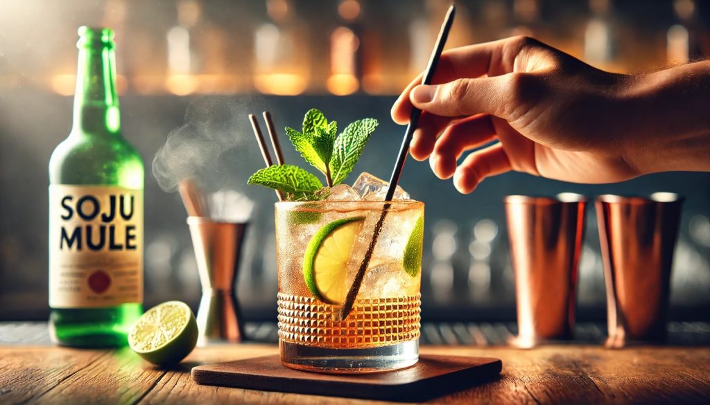 Brew HiteJinro Soju Cocktails with Jinro Chamisul Fresh