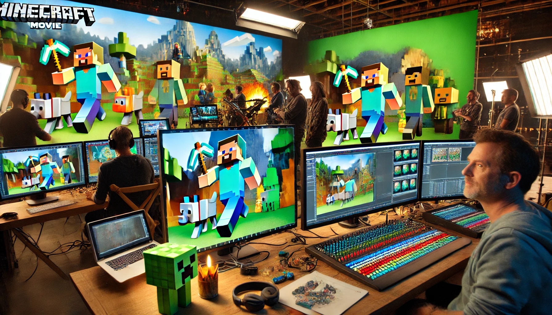 Minecraft Movie: A Peak Behind the Scenes - KoreaFiz