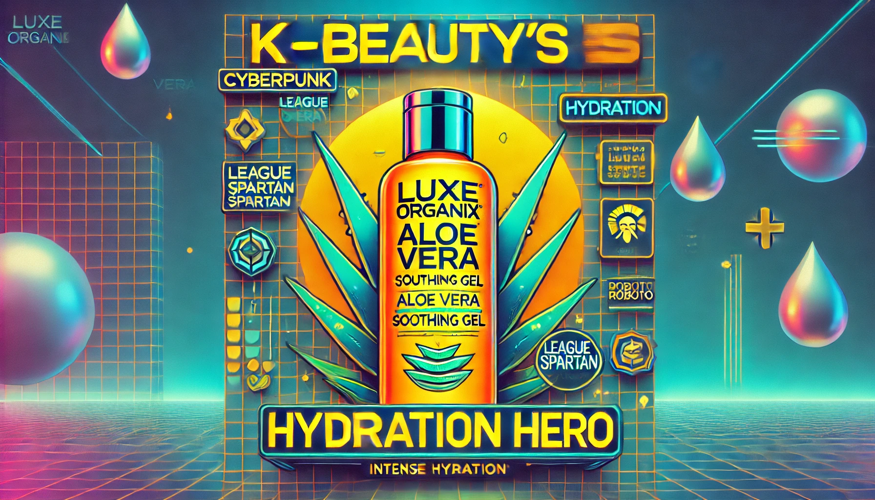 Luxe Organix Aloe Vera Soothing Gel: K-Beauty’s Hydration Hero - KoreaFiz