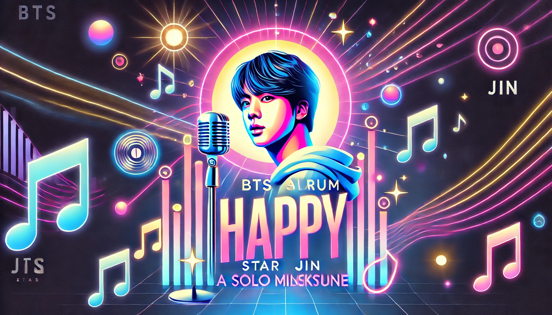 BTS Star Jin's Album Happy: A Solo Milestone - KoreaFiz